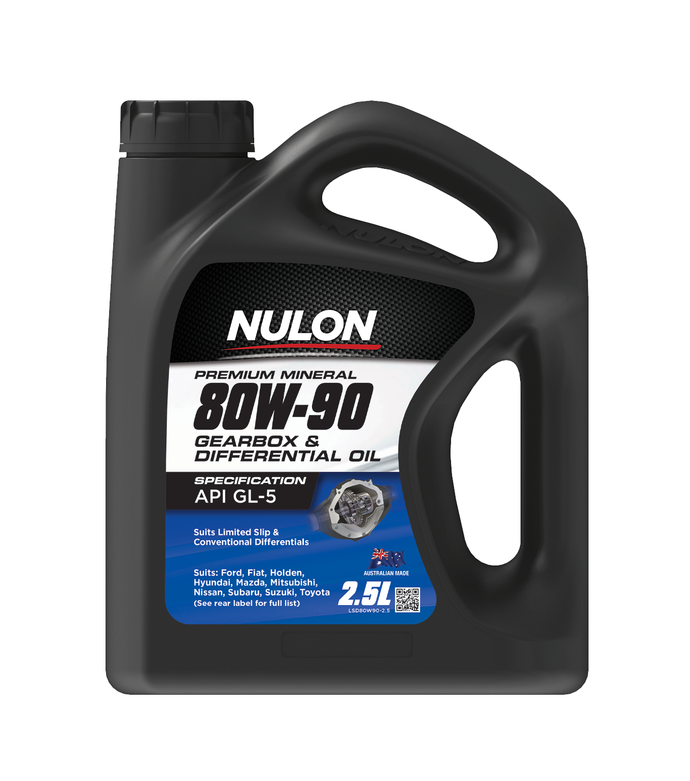 Premium Mineral 80W-90 Gearbox & Differential Oil (LSD80W90)