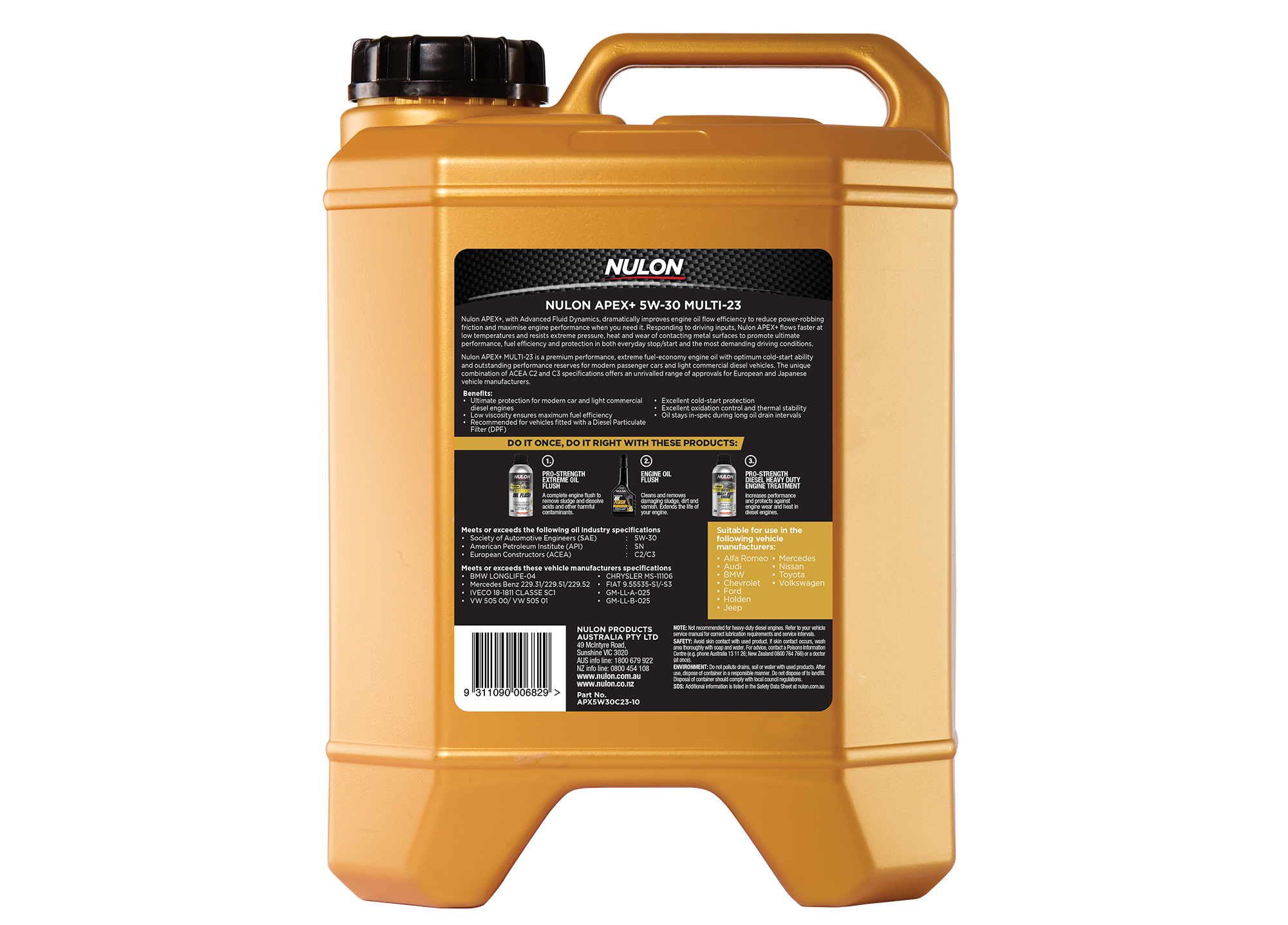 APEX+ 5W-30 MULTI-23 (APX5W30C23)