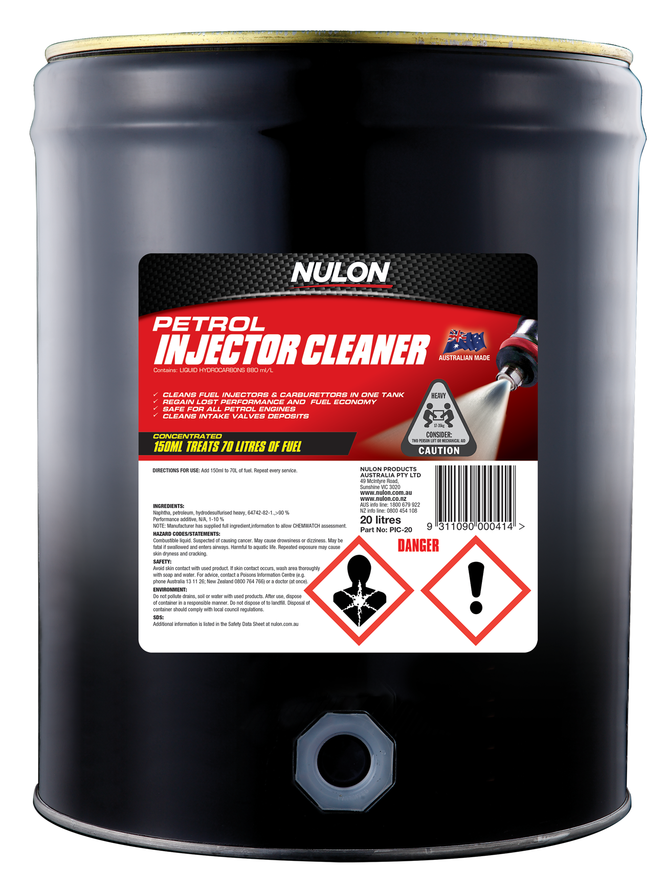 Petrol Injector Cleaner (PIC)