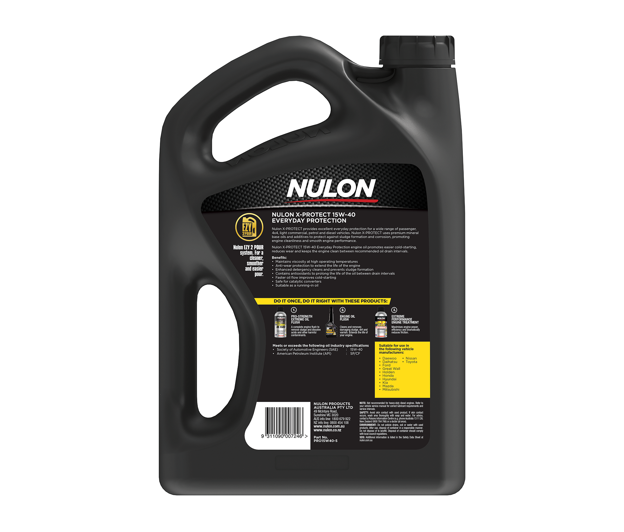 X-PROTECT 15W-40 EVERYDAY PROTECTION (PRO15W40)